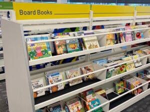 Helen Plum Browse Bin - Library Furniture International