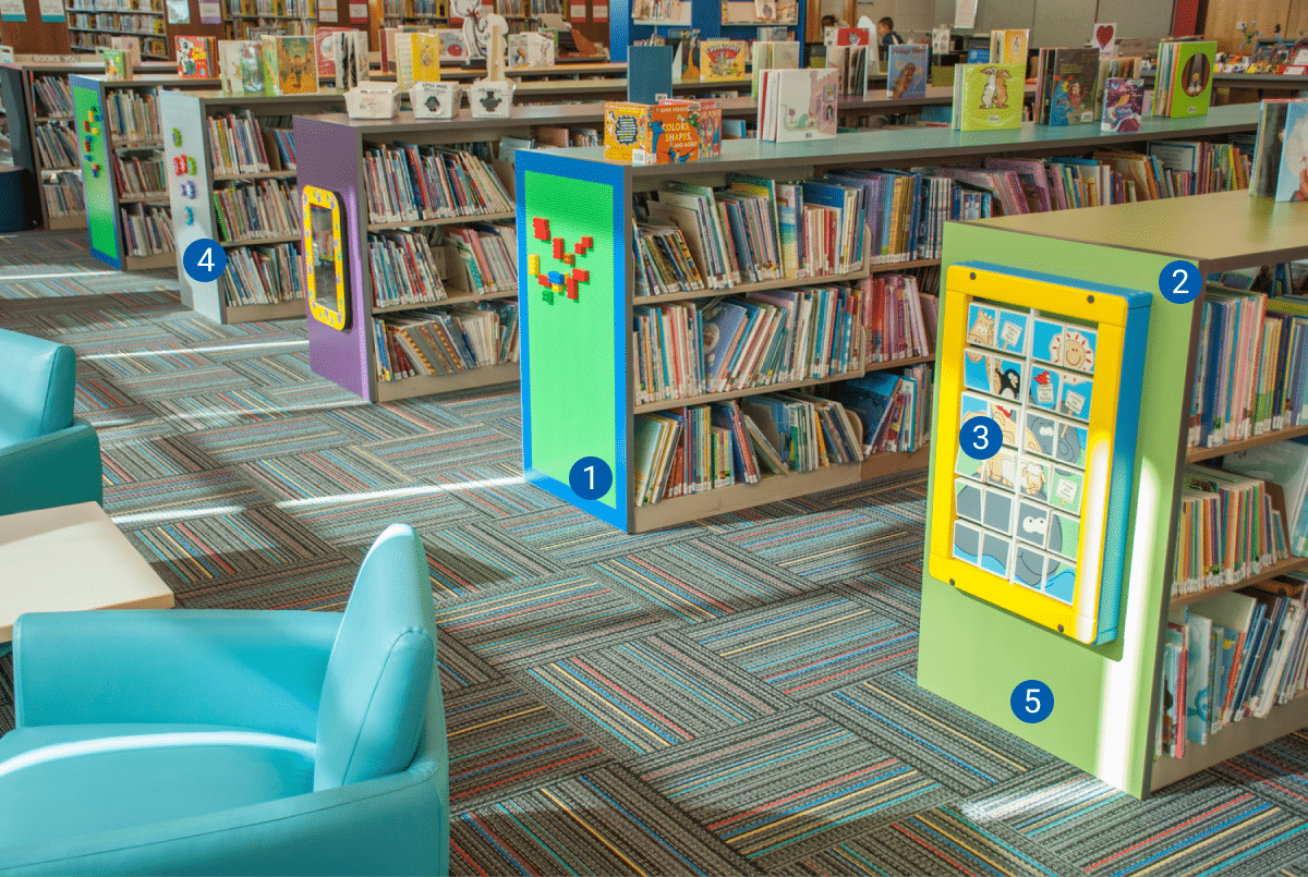 Activity End Panels - Library Furniture International