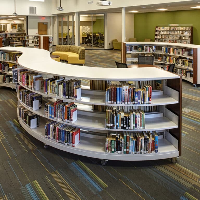 A-Frame Shelving - Library Furniture International