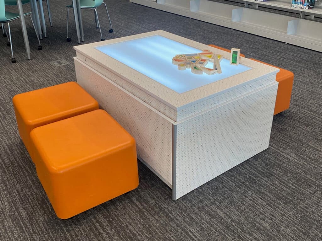 Marion Lightbox Activity Table - Library Furniture International