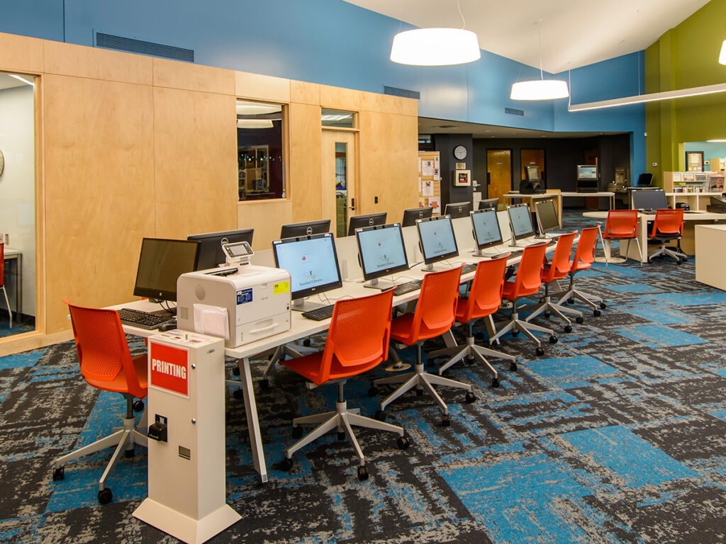 Caille Branch Children's Computer Table - Library Furniture International