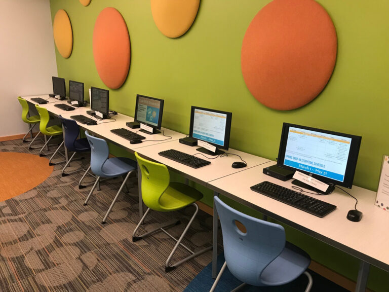 Childrens Computer Stations - Library Furniture International