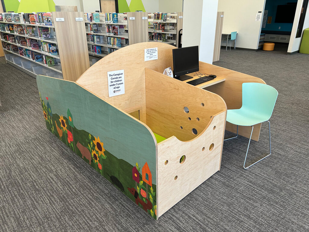 Lake Geneva Children's Computer Table - Library Furniture International