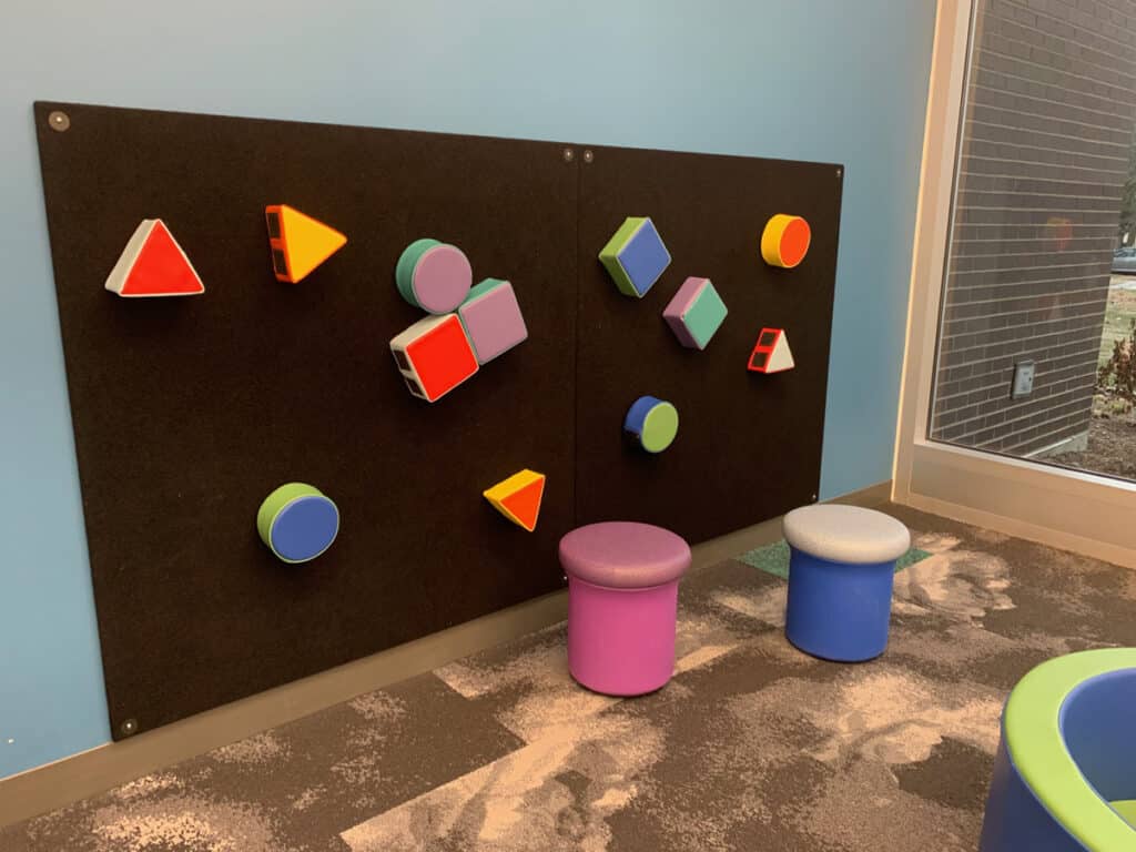 Cook Aspen Velcro Play Wall - Library Furniture International