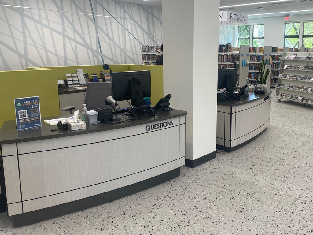 Joliet Service Desk - Library Furniture International