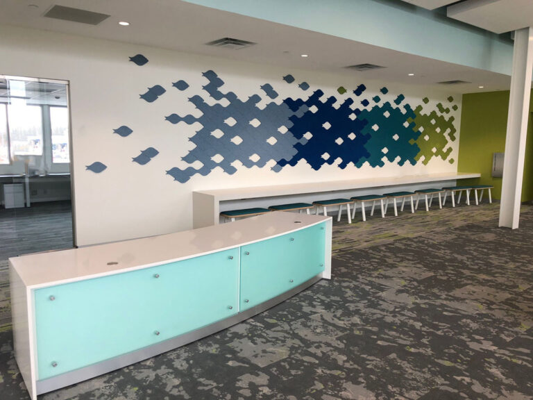 Northeast Circulation Desk - Library Furniture International