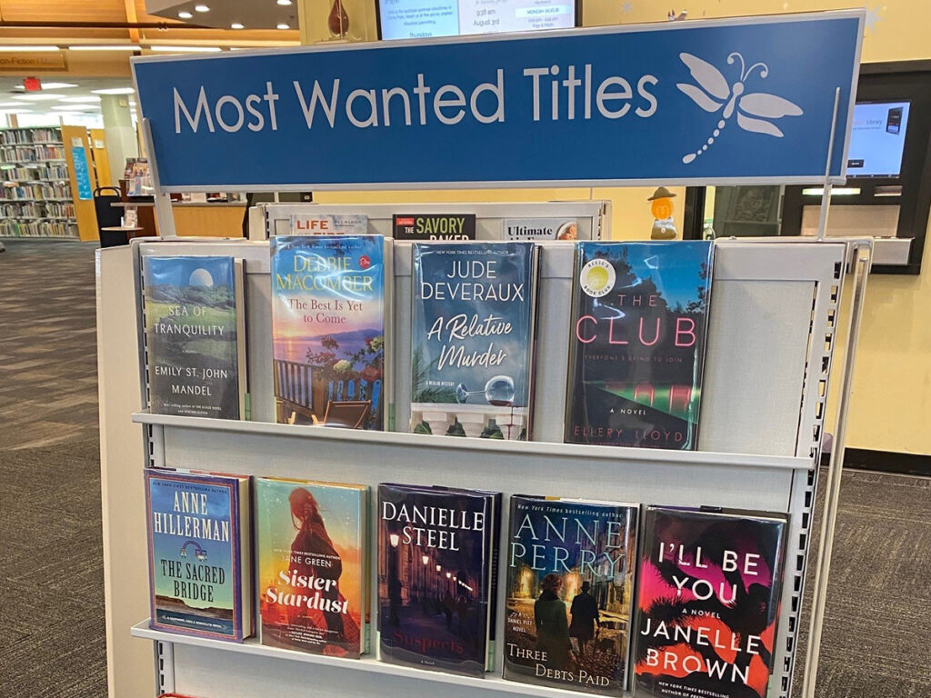 Bloomingdale Signage - Library Furniture International