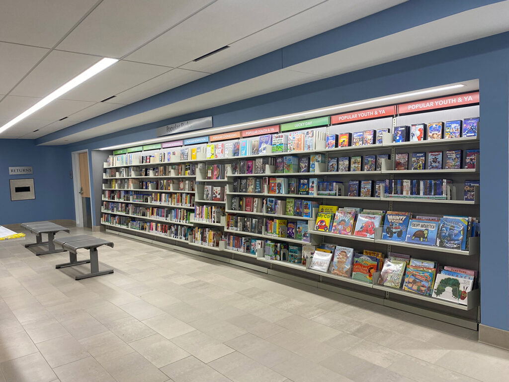 Northbrook Wall Display - Library Furniture International