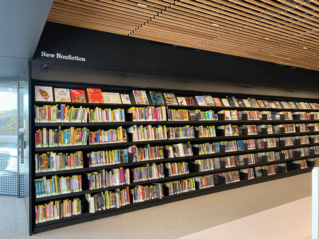 Skokie Wall Display - Library Furniture International