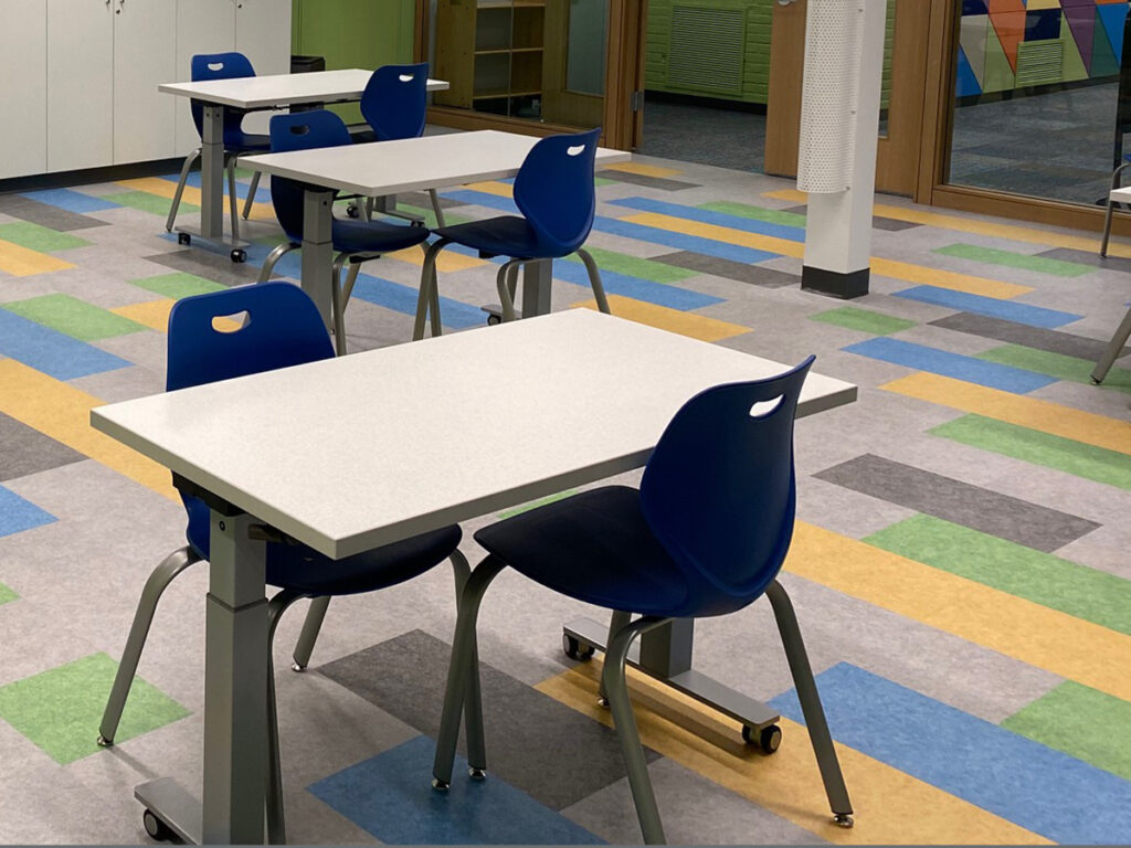 Morton Grove Kids Maker Worktable - Library Furniture International