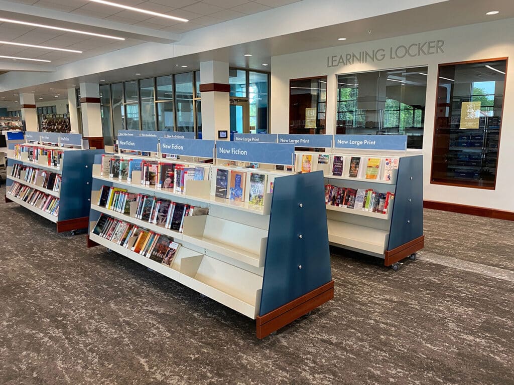 A-Frame Shelving - Library Furniture International