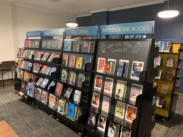 A-Frame Shelving - Library Furniture International