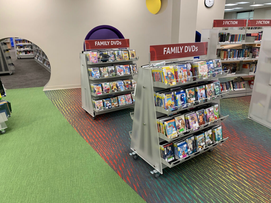 A-Frame Shelving - Library Furniture International