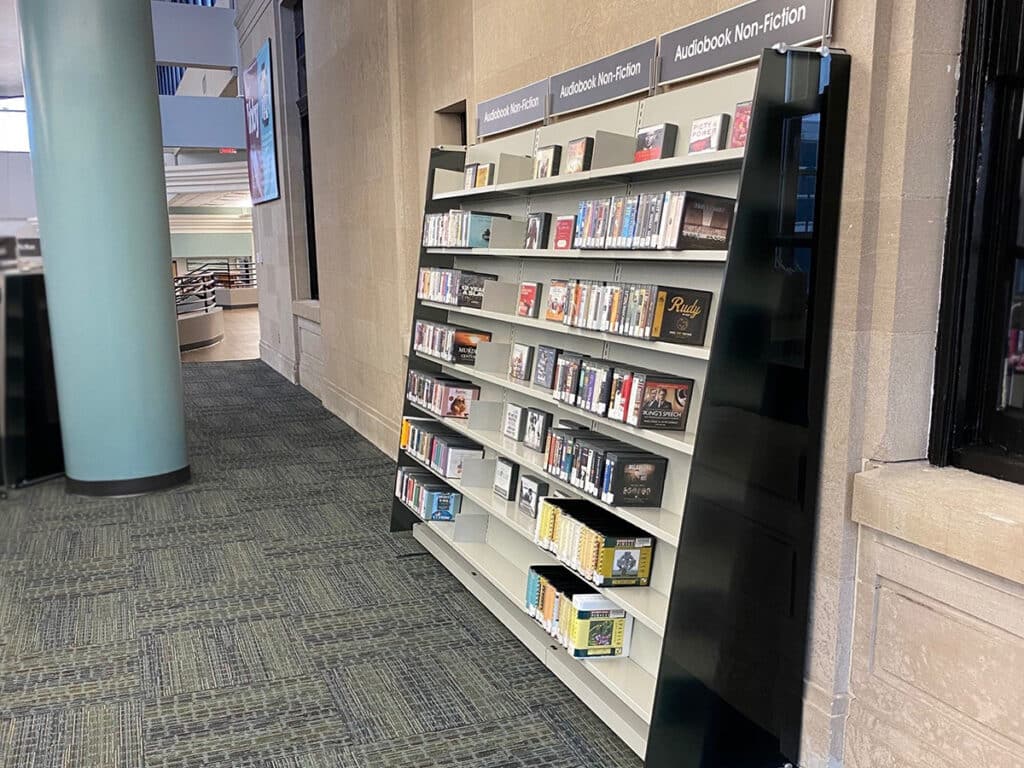 A-Frame Shelving - Library Furniture International