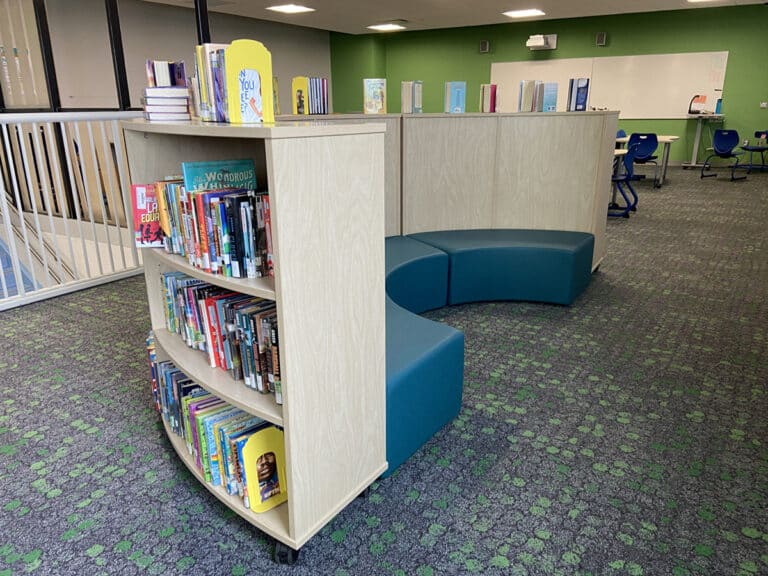 Curved Shelving - Library Furniture International