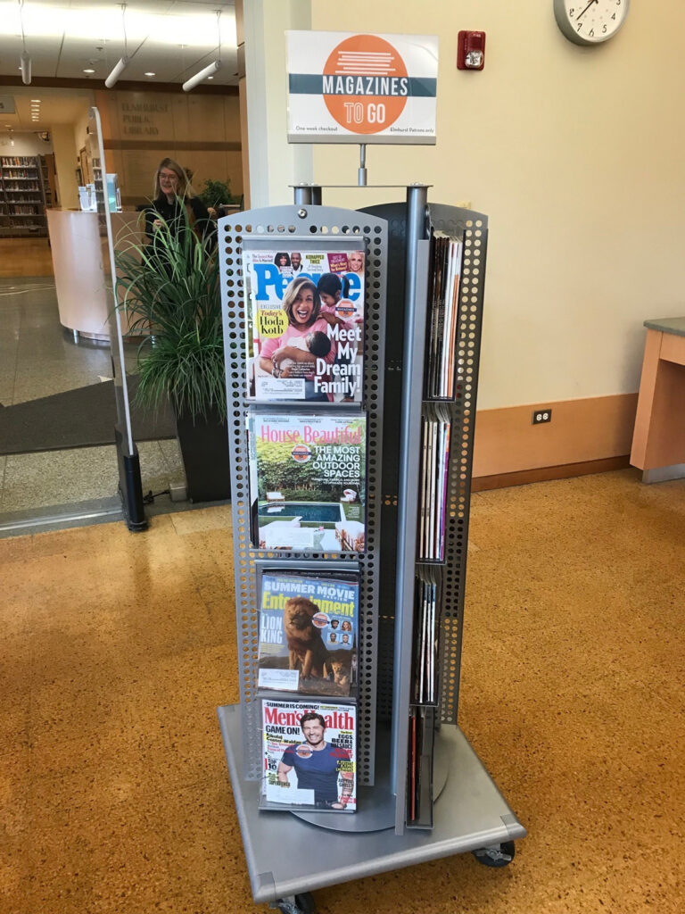 Elmhurst Modular Retail Style Mobile Shelving - Library Furniture ...