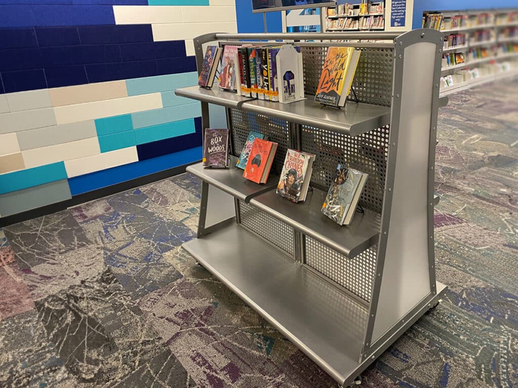 Modular Retail-Style Shelving - Library Furniture International