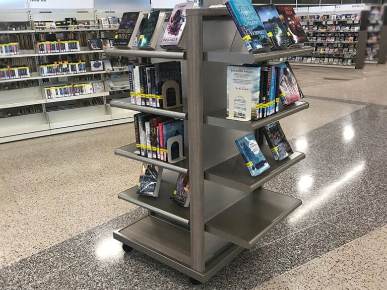Modular Retail-Style Shelving - Library Furniture International