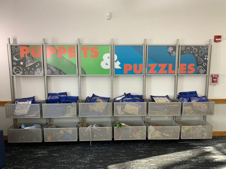 Modular Retail-Style Shelving - Library Furniture International