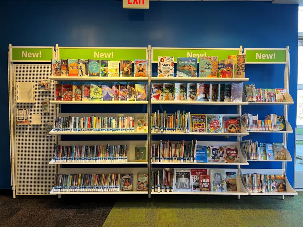 Modular Retail-Style Shelving - Library Furniture International