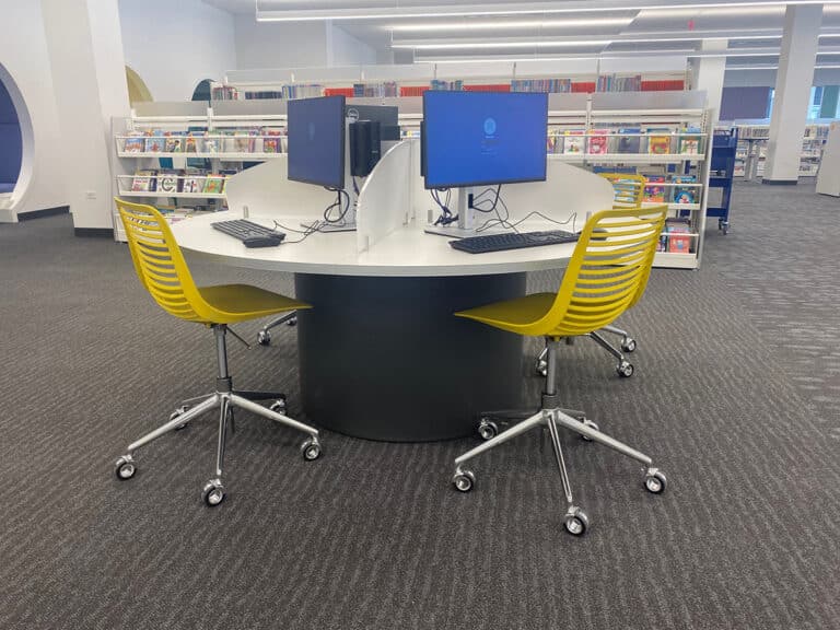 Computer Stations - Library Furniture International