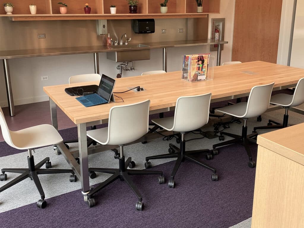 Skokie Conference Table - Library Furniture International
