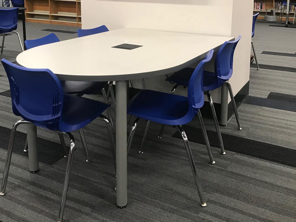 Robert Frost Study Table - Library Furniture International