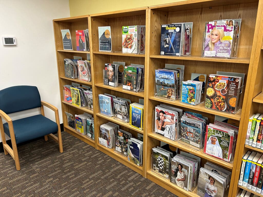 Periodical Shelving - Library Furniture International