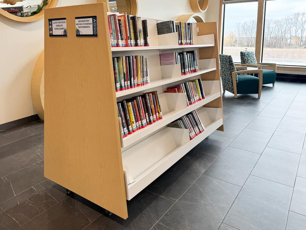 Oregon A-Frame Shelving - Library Furniture International