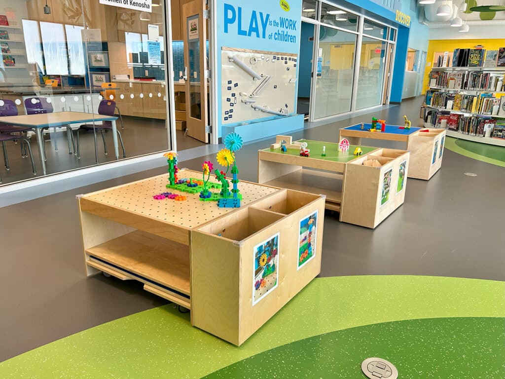 Kenosha Mini Activity Tables - Library Furniture International